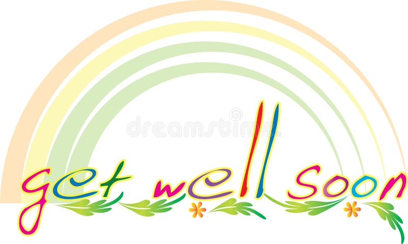 Get Well Soon Design Vector Stock Vector - Illustration of icon, hope ...