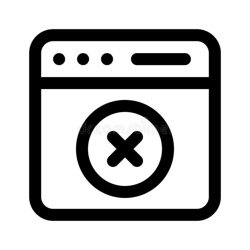 Get Your Hands on this Amazing Icon of Blocked Website in Modern Style ...