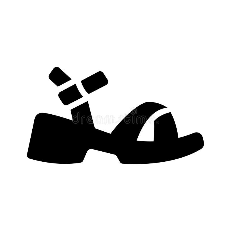 Get Your Hands on this Amazing Icon of Sandals Stock Vector ...