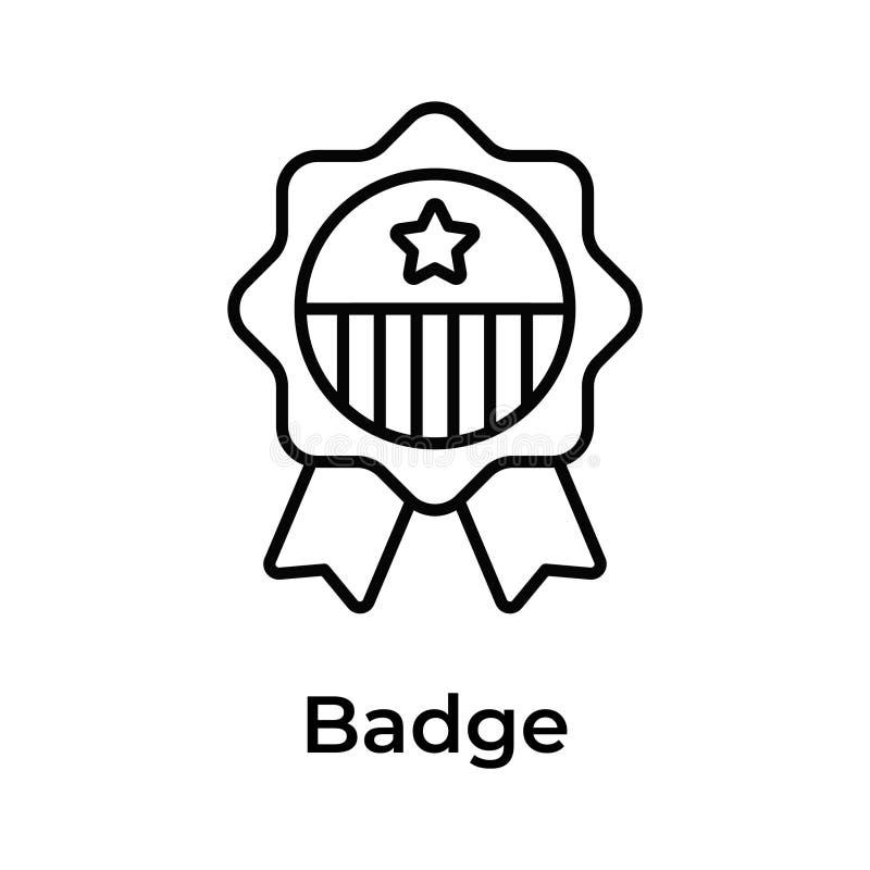 Get Your Hands on this Beautiful Icon of Badge, Patriot Badge Vector ...