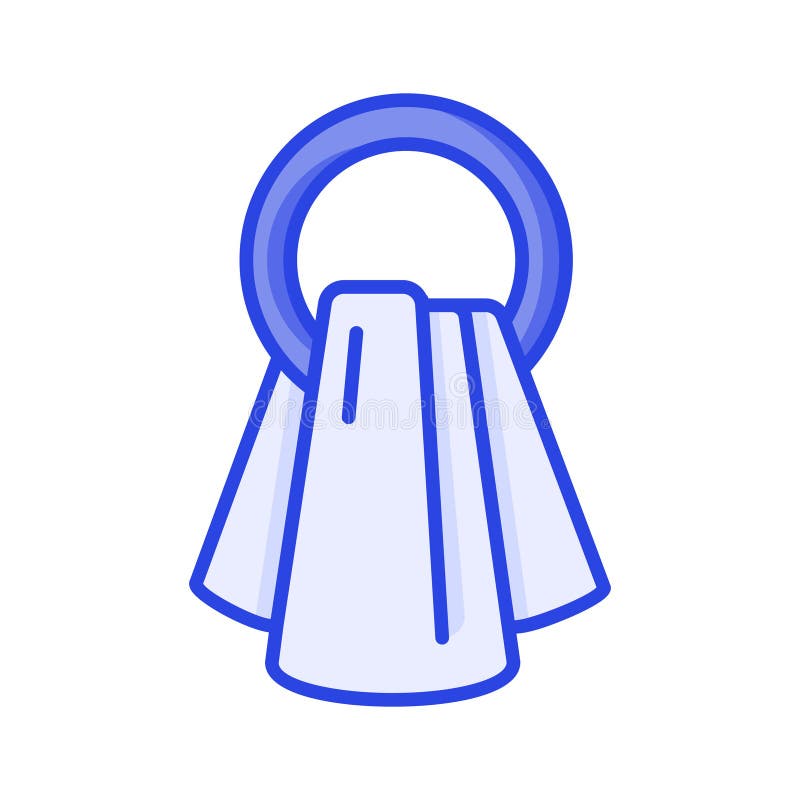Get Your Hands on this Hanging Towel Icon Design, Vector of Cleaning ...