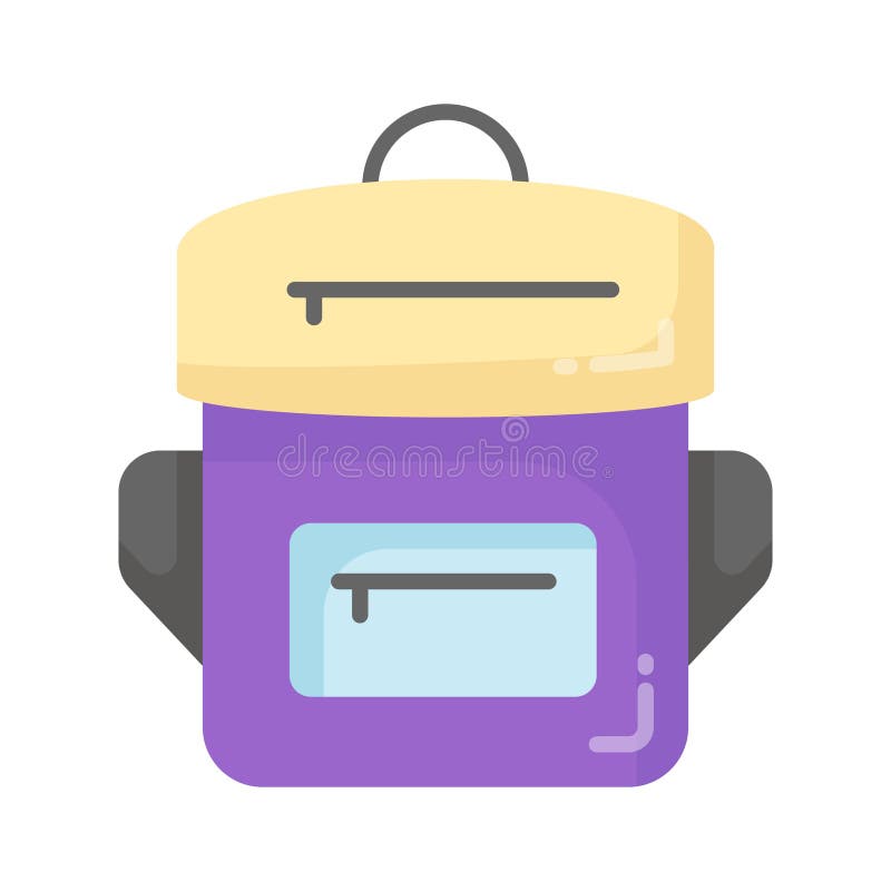 Get Your Hands on School Bag Vector Design, Premium Handy Icon of ...