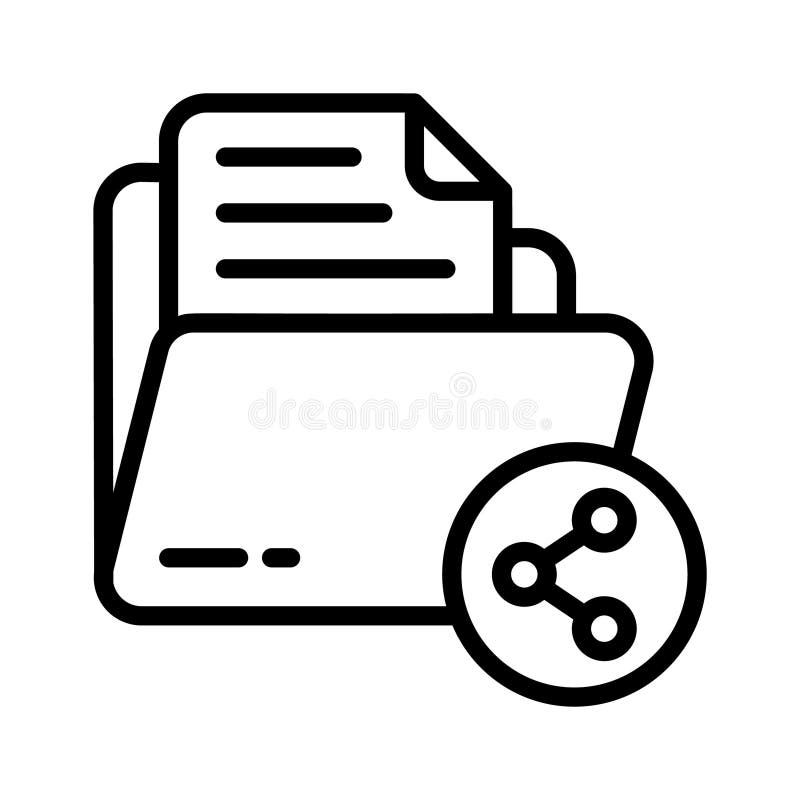 Get Your Hands on Share Folder Icon Design, Unique Vector Stock Vector ...
