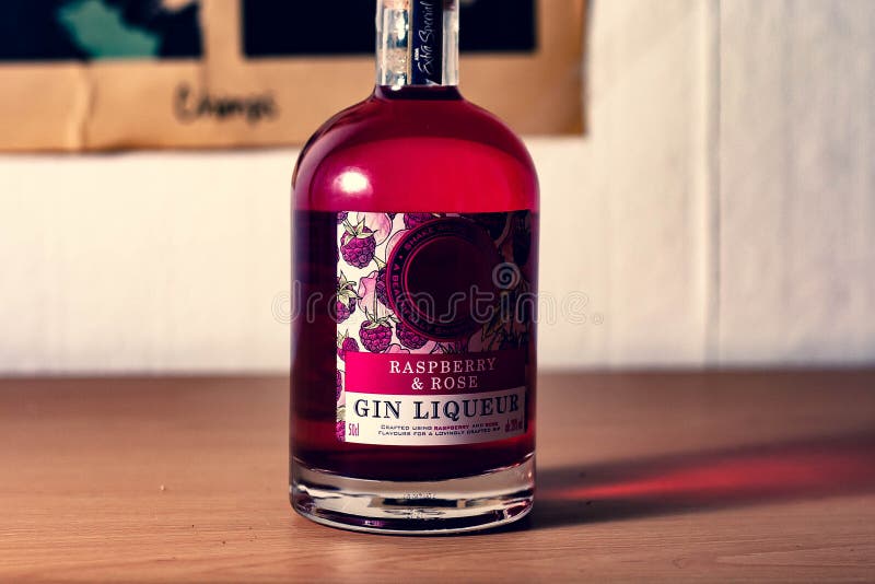 Get Your Summer Time Jam on with this Raspberry & Rose Bottle of Gin ...