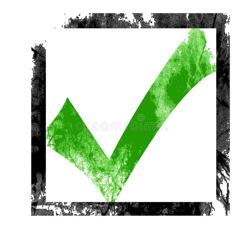 Getrenntes Anerkanntes Ticken Stock Abbildung - Illustration von ...