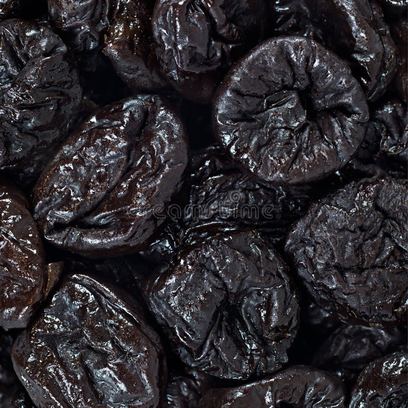 Getrocknete Pflaumen stockbild. Bild von getrocknet, vollständig - 15816449