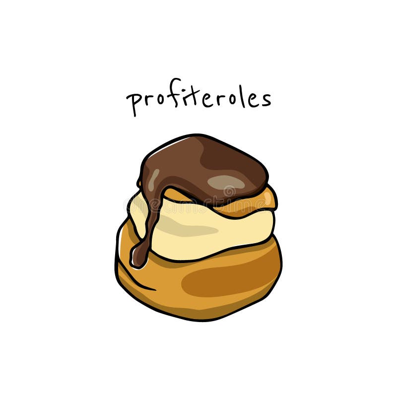 Profiterole Stock Illustrations, Vectors, & Clipart – (66 Stock ...