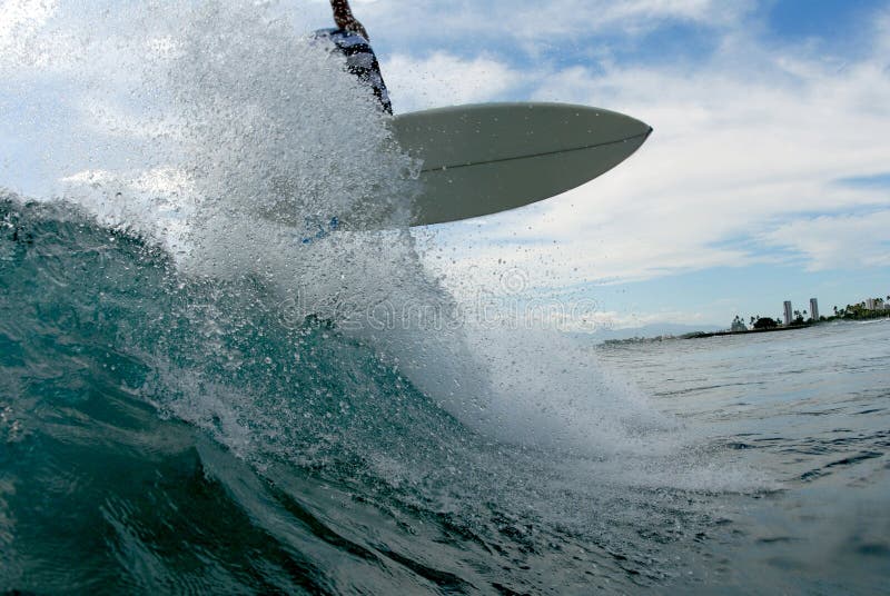 Getting Air stock image. Image of wipeout, ocean, water - 1418147