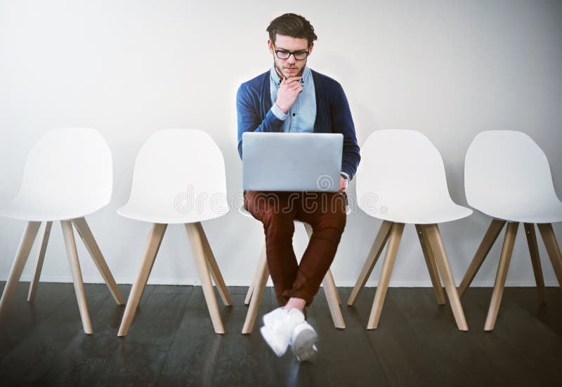 Getting All the Possible Information To Help with His Interview. a ...