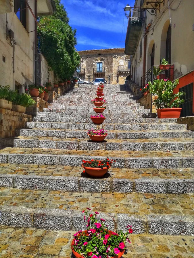 Getting Around Polizzi Generosa Stock Image - Image of sicilia, polizzi ...