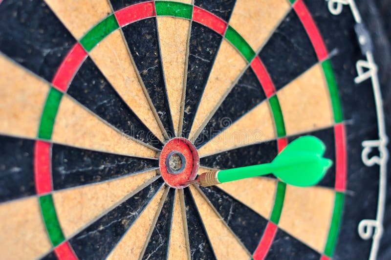 Darts outer bullseye stock photo. Image of competitive - 76737924