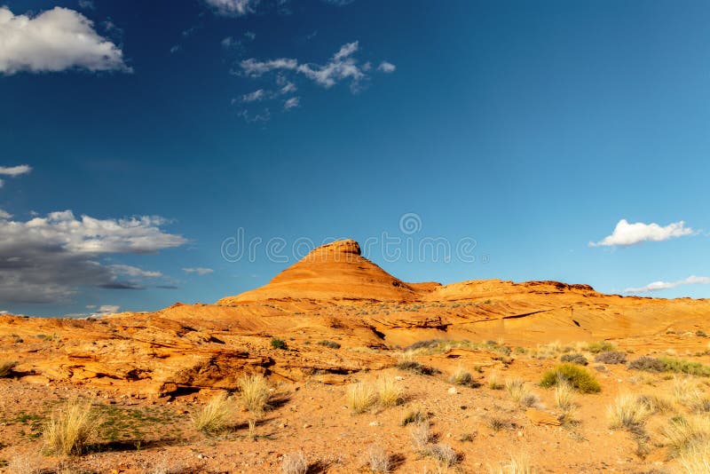 Desert Surface with Sand Waves and Stones, Texture. Stock Image - Image ...