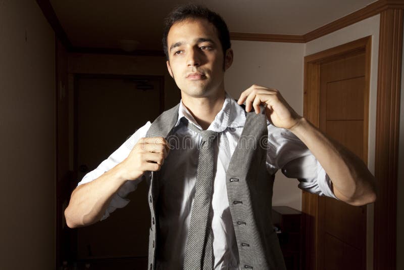 Getting dressed stock image. Image of fashion, lifestyles - 20216627