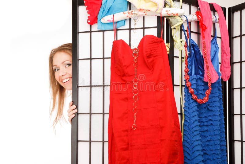 Getting dressed stock photo. Image of camera, hanger - 38349306