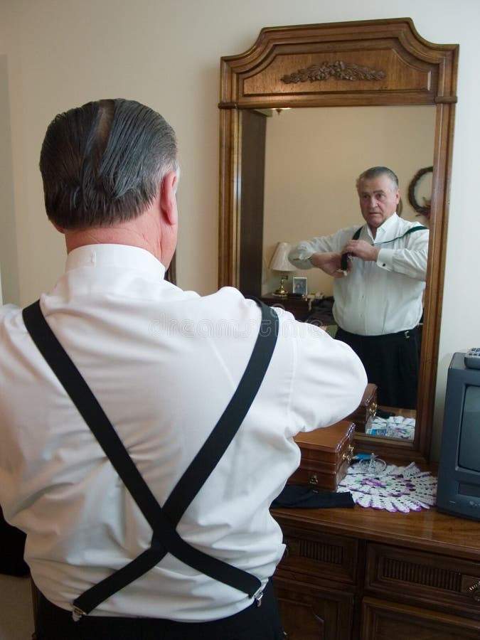 Getting Dressed stock image. Image of mirror, love, ready - 429881