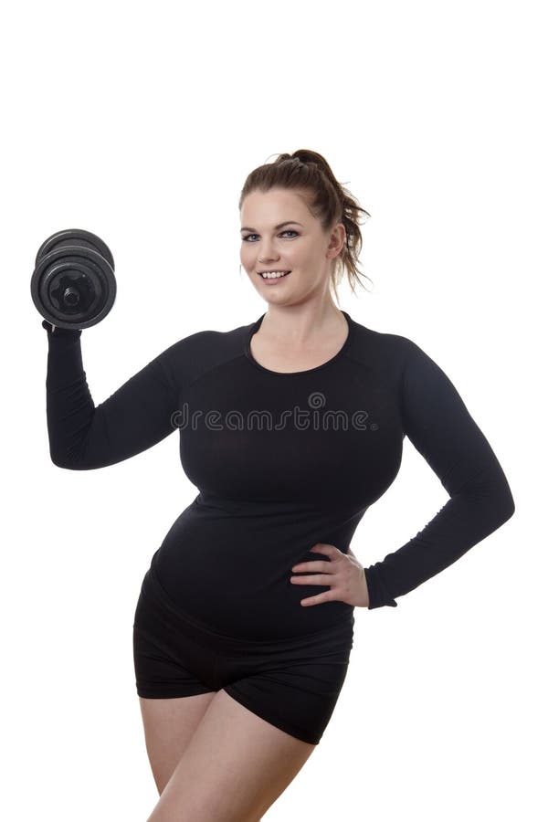 Getting fit and strong stock image. Image of model, white - 92810147