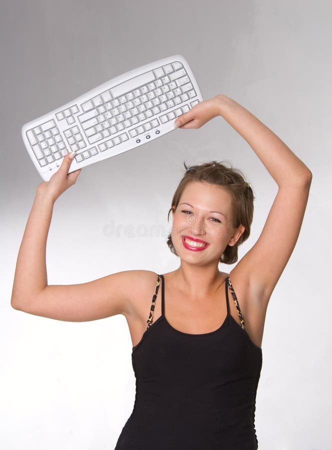 Getting a good job stock photo. Image of exclamation, internet - 2573734