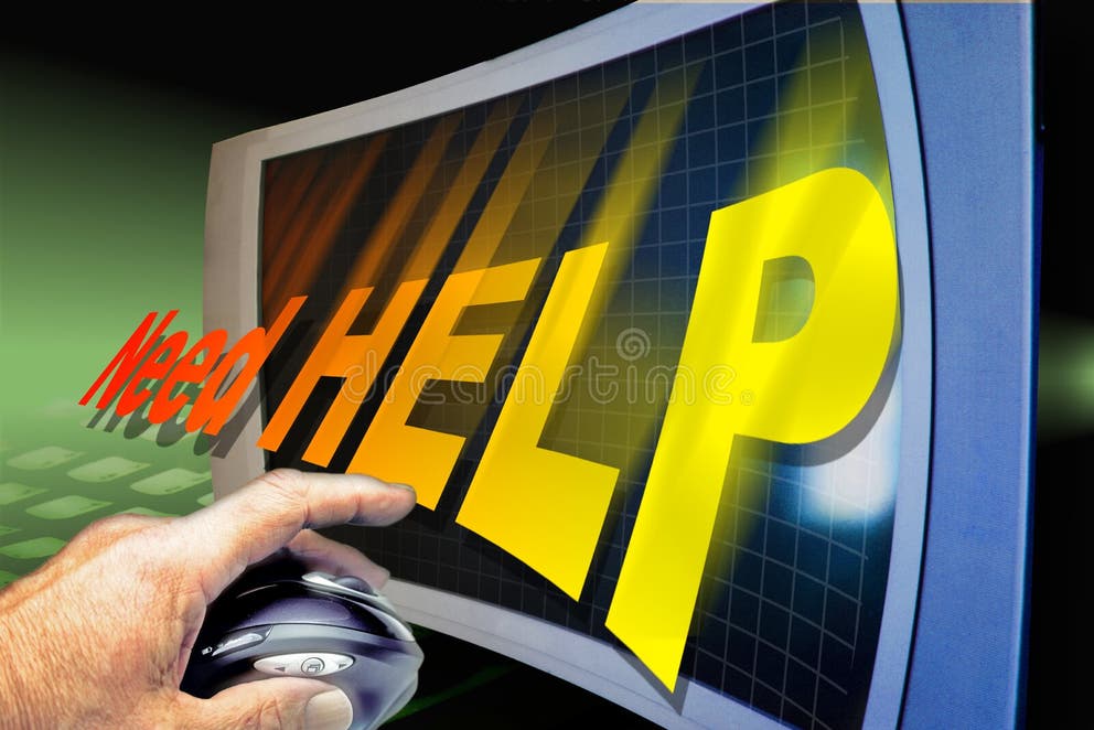 Getting help stock illustration. Illustration of guidance - 318144