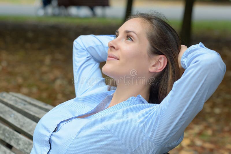 Getting ideas from resting stock image. Image of relaxation - 117249841