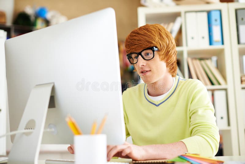 Getting new information stock photo. Image of businessman - 28840110