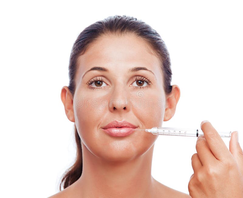 Getting injection stock image. Image of caucasian, holding - 43567201