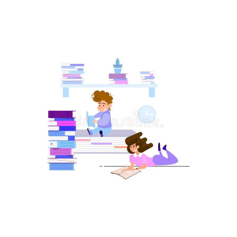 Getting Knowledge of Young People from Books, Flat Style, Against the ...