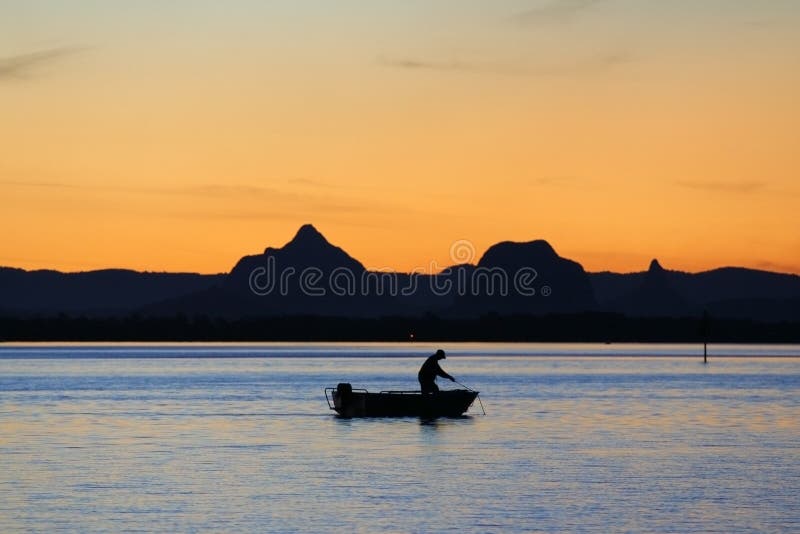 Getting late stock image. Image of fisherman, late, fish - 6183683