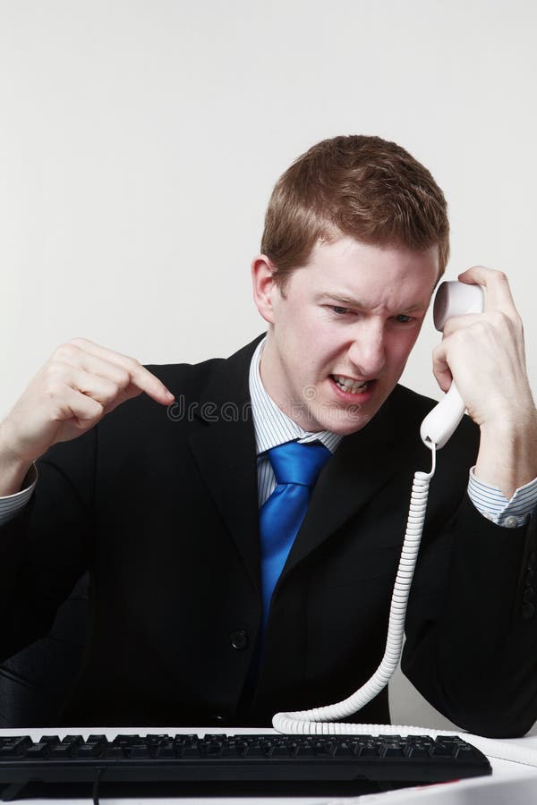 Getting mad at work stock photo. Image of face, expression - 23281048