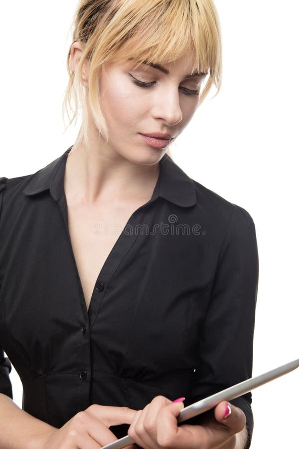 Getting my work done stock image. Image of modern, digital - 103160765