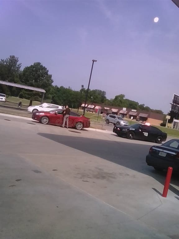 Getting pulled over editorial stock photo. Image of pulled - 128350173