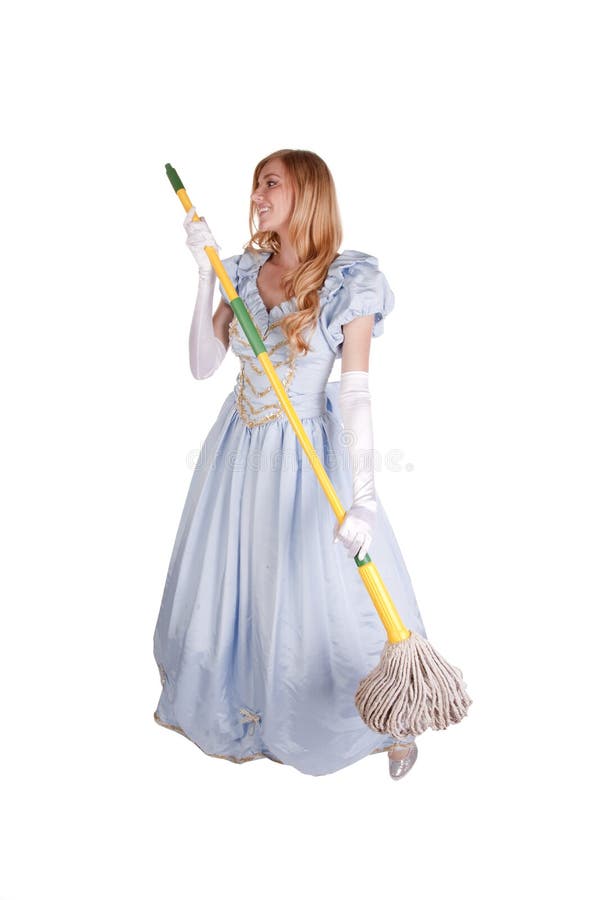 Cinderella mop stock photo. Image of fairy, expression - 17355460
