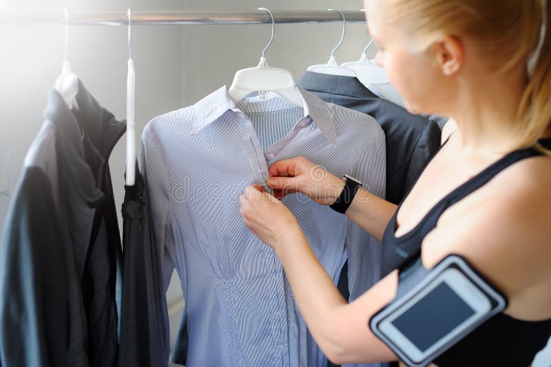 Getting Ready for Training. Stock Photo - Image of house, clothing ...