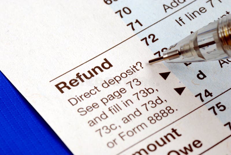 Tax Refund stock image. Image of collection, bank, money - 12407201