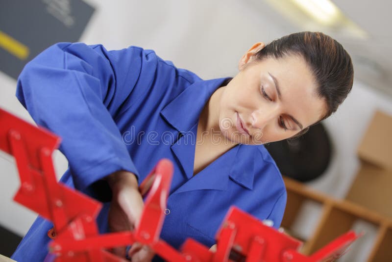 Getting Something from Toolbox Stock Image - Image of apprentice ...