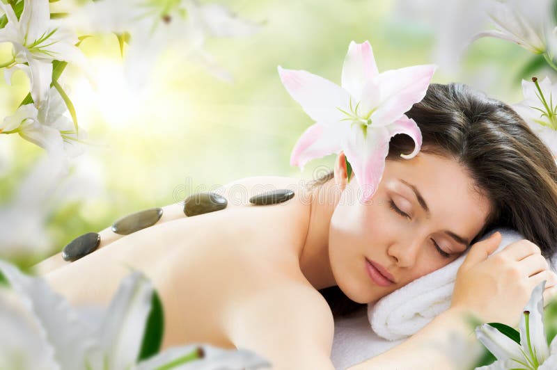 Getting spa stock image. Image of person, human, relaxation - 20814047