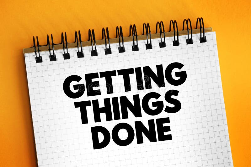 Getting Things Done Productivity Stock Photos - Free & Royalty-Free ...