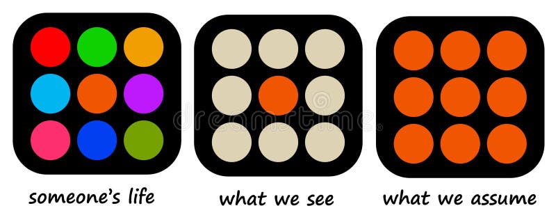 Life assumption stock illustration. Illustration of assume - 265173045