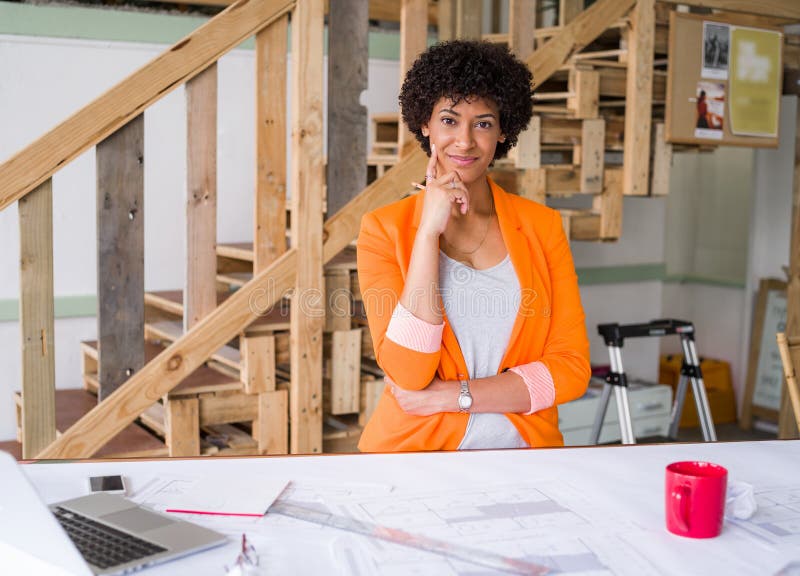 Getting Your House Plan Ready Stock Photo - Image of architect ...