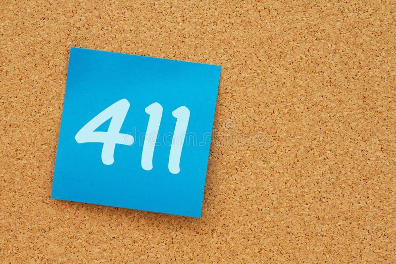 Getting Your Information at the Office Stock Image - Image of blue ...