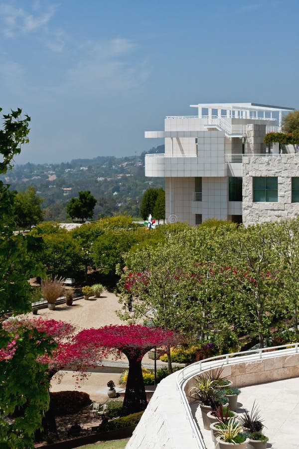 Getty Center editorial photo. Image of geometry, center - 19210041