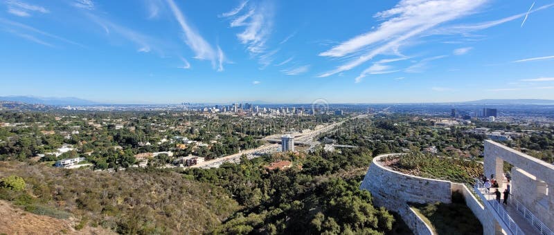 The Getty Center, Los Angeles Editorial Stock Photo - Image of angeles ...