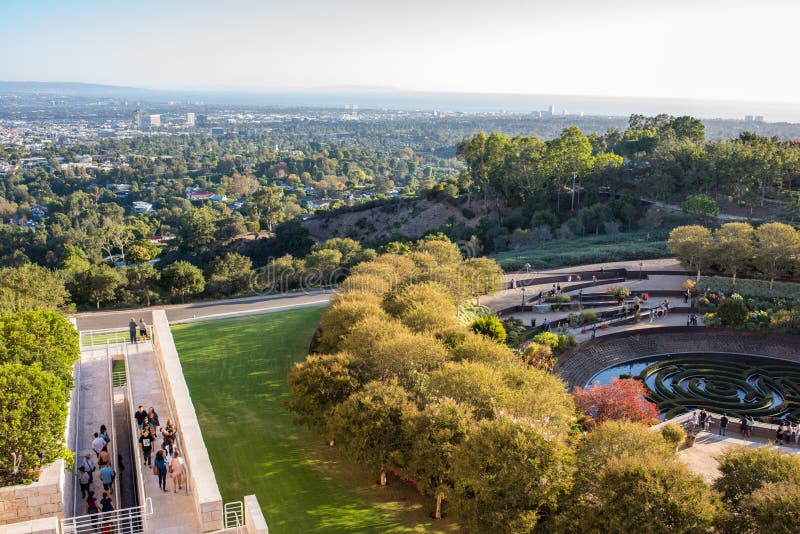The Getty Center editorial photo. Image of artwork, building - 102921886