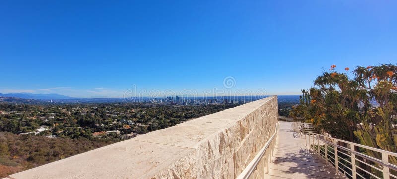 The Getty Center in Los Angeles, California Stock Photo - Image of ...