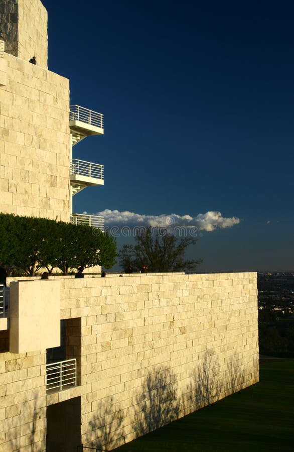 Getty Center editorial stock image. Image of architecture - 101323119
