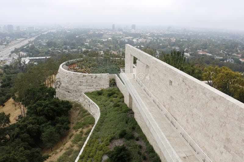 The Getty Center editorial stock image. Image of arts - 93838559