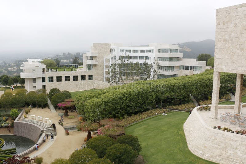 The Getty Center editorial photo. Image of paintings - 93838716