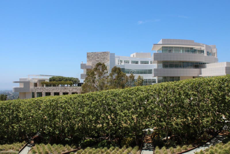 The Getty Research Center - Los Angeles Editorial Photography - Image ...