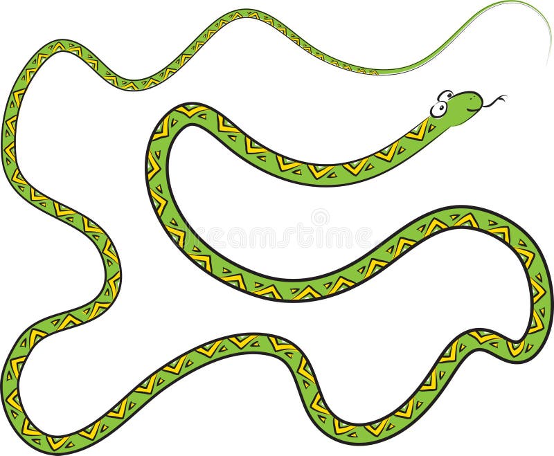 Long Snake Drawing Vector Stock Illustrations – 351 Long Snake Drawing ...