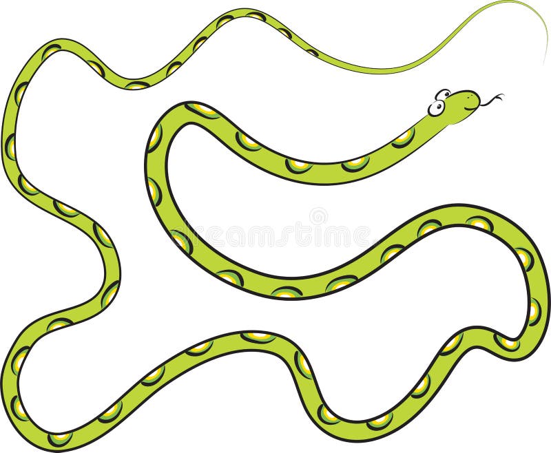 Long Snake Drawing Stock Illustrations – 449 Long Snake Drawing Stock ...