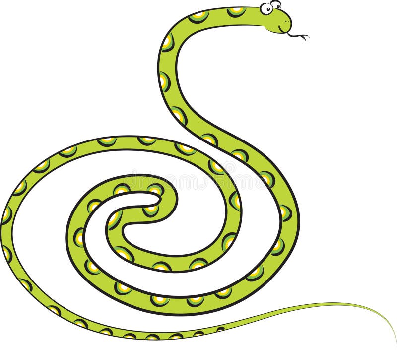Long Snake Drawing Stock Illustrations – 449 Long Snake Drawing Stock ...